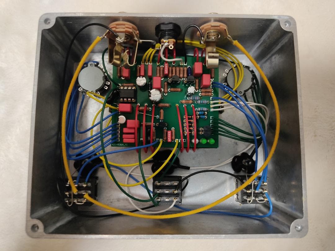EarthQuaker Devices palisades 自作エフェクター