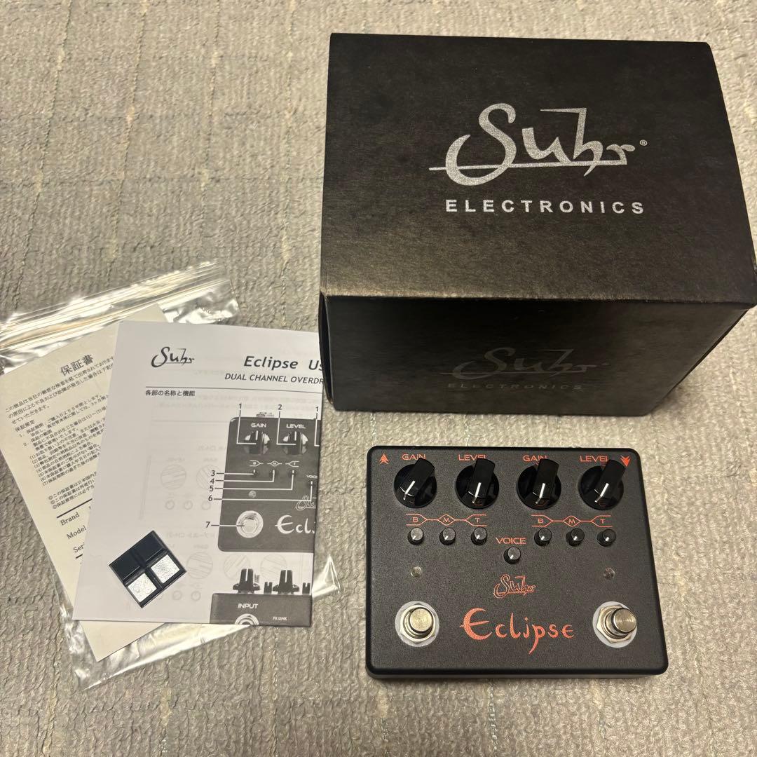Suhr eclipse ブラックエディション【付属品完備】