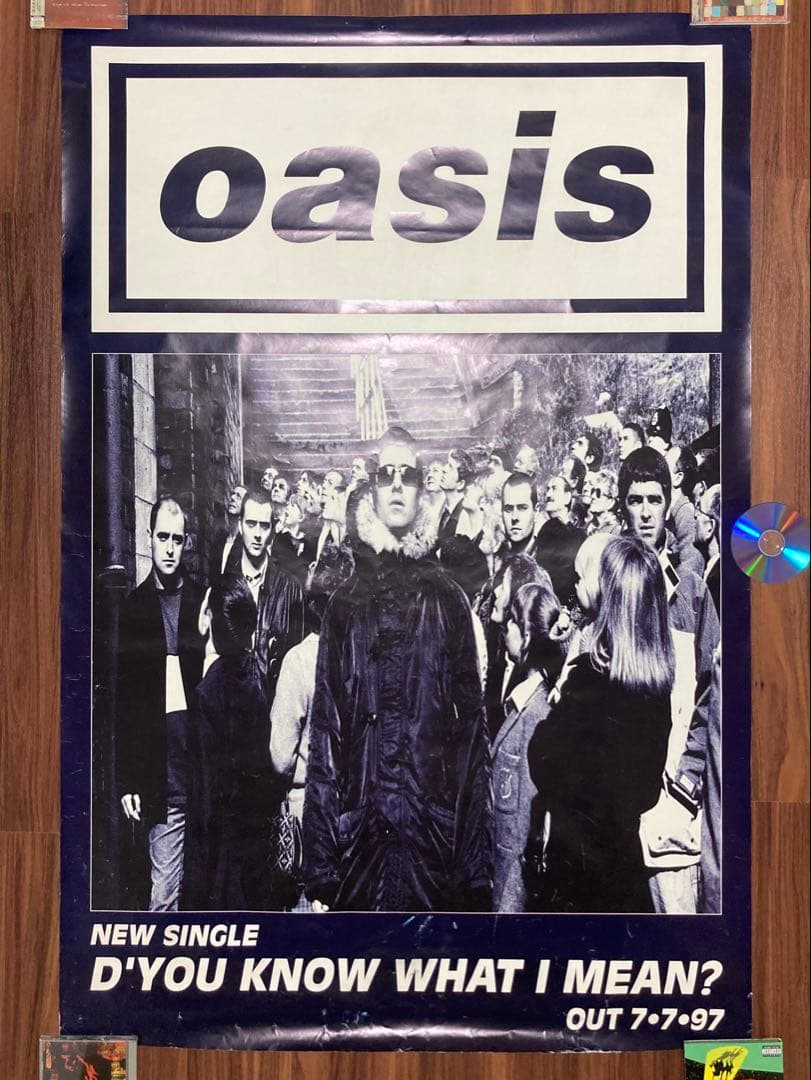 Oasis オアシス D’You Know What 特大ポスター レア 非売品