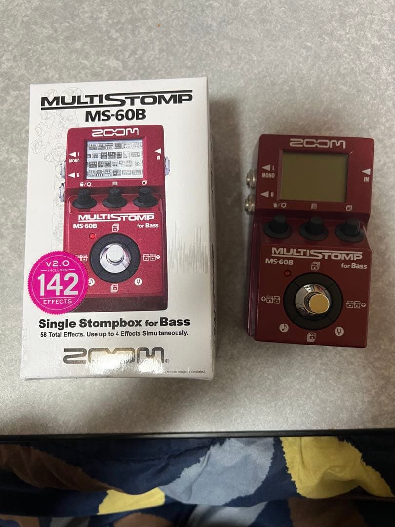 ZOOM MULTISTOMP MS-60B 美品