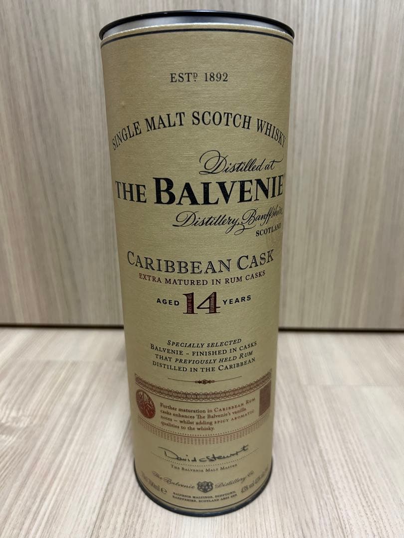 (値下げ)THE BALVENIE CARIBBEAN CASK 14年
