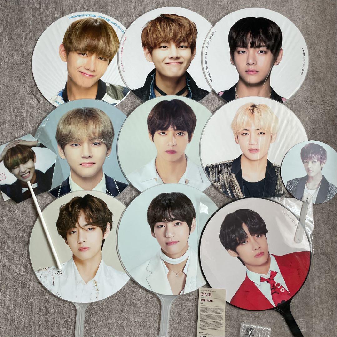 BTS テテ　公式うちわ　イメージピケット　まとめ売り