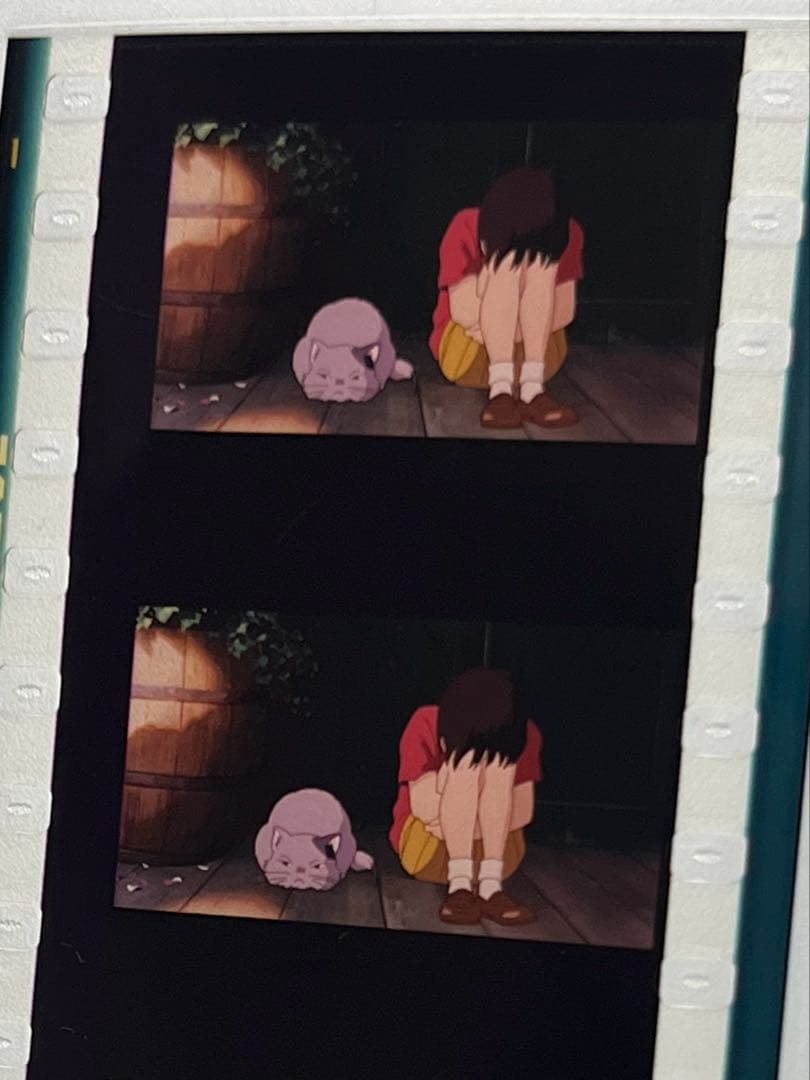 ジブリ美術館 フィルムブックマーカー 耳をすませば 雫と猫