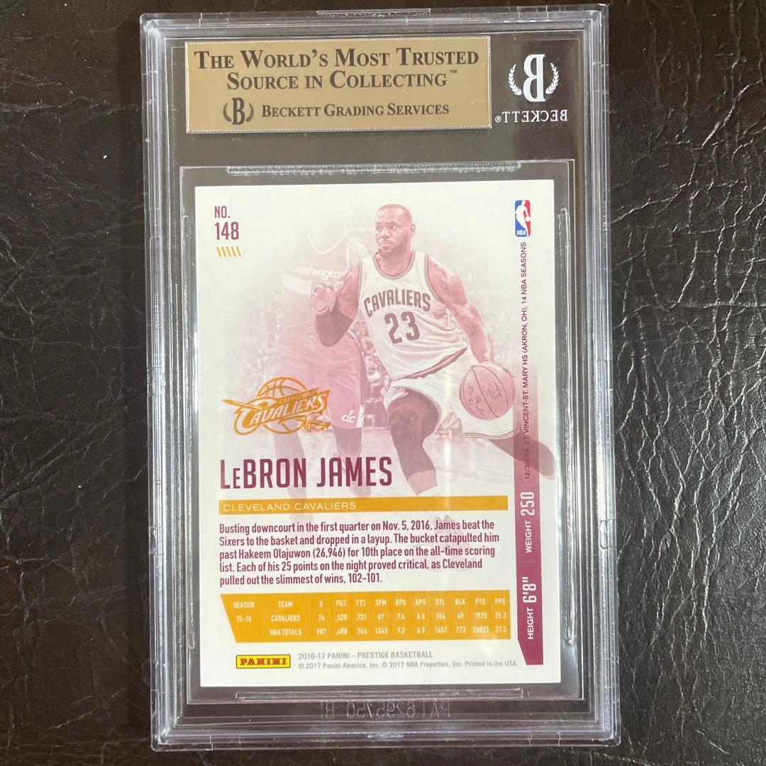その他 2016-17 Prestige LeBron James /5 BGS 9.5