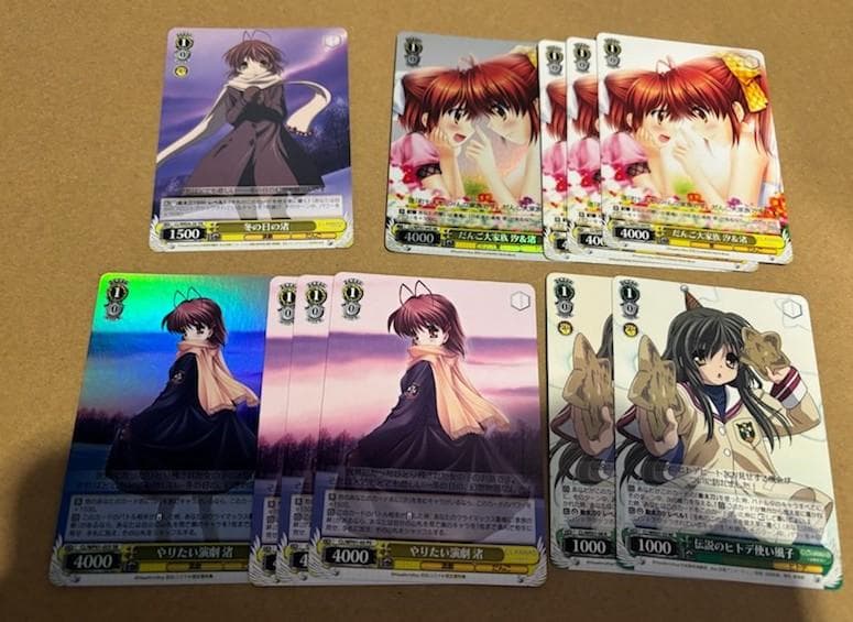 WS　クラナド　CLANNAD　4風4ショット　渚　デッキ　おまけ付き