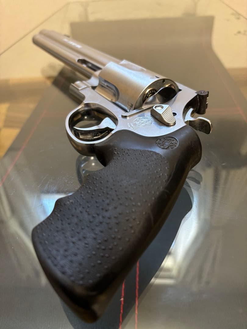 【美品】タナカ S&W M500 ステンレス 8インチ ガスリボルバー 6mm