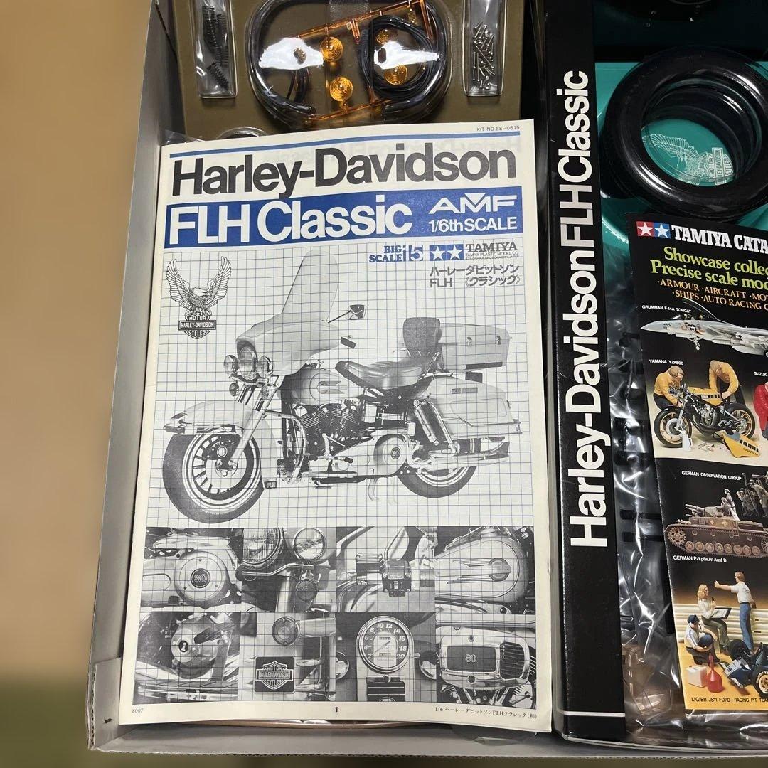 オートバイ・バイク TAMIYA 1/6 Harley-Davidson FLH Classic