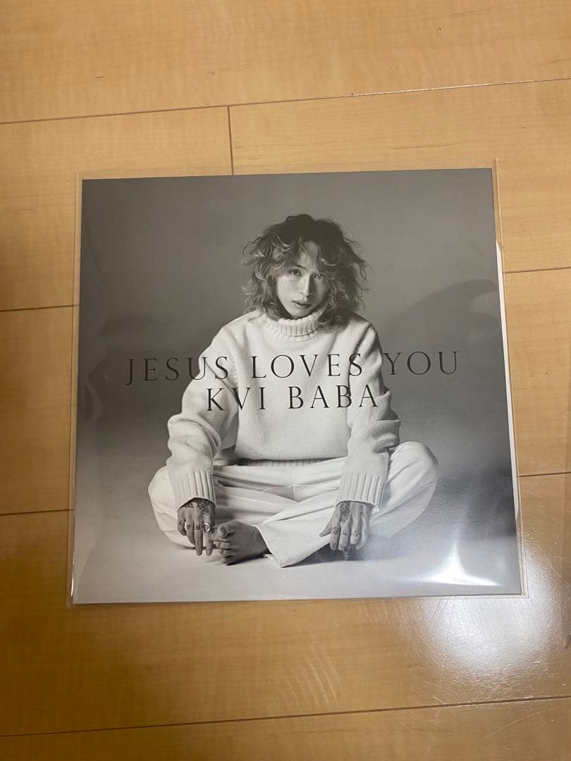KVI BABA Tシャツ サイズ1 JESUS LOVES YOU
