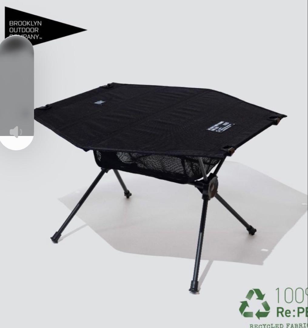 テーブル・チェア・ハンモック BROOKLYN OUTDOOR 600D Folding Hexa Table