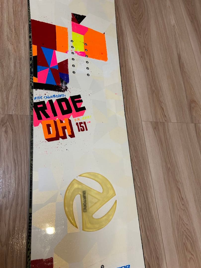 RIDE DH151cm × BURTONビンディングS
