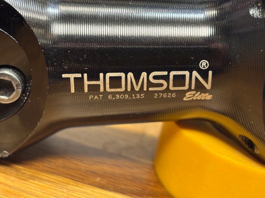 THOMSON 26.0mm 90mm 5度 ブラック ステム