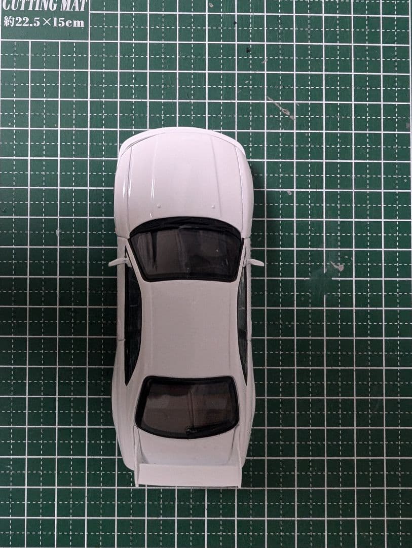 1/43 エブロ製 R33 GTR 極低超扁平カスタム　改造ミニカー