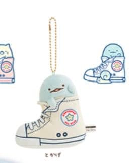 【新品・未開封】すみっコぐらし&CONVERSE　ぶらさげぬいぐるみセット