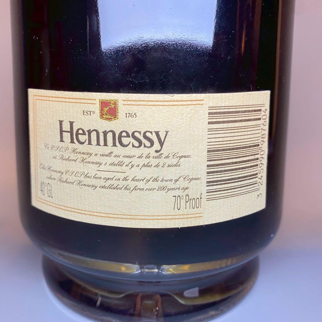 未開栓　Hennessy　V.S.O.P　ブランデー　1L　40%