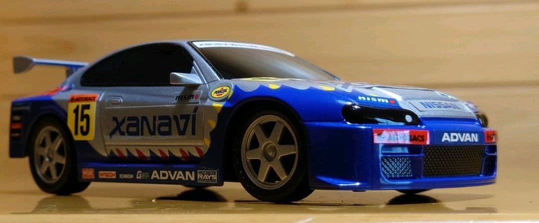 RC ラジカン日産NISSAN ザナヴィXanaviシルビア　ラジコン　中古品
