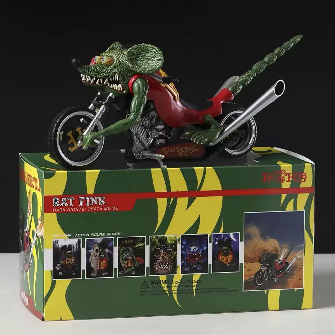 Rat Fink フィギュア Rip Daddy　ラットフィンク　 スタチュー