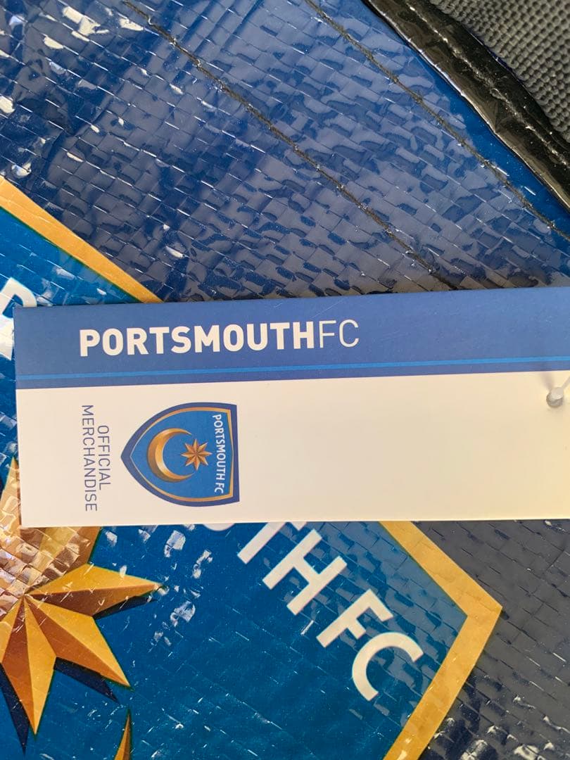 入手不可能！Portsmouth FC Large Bag 未使用タグ付き