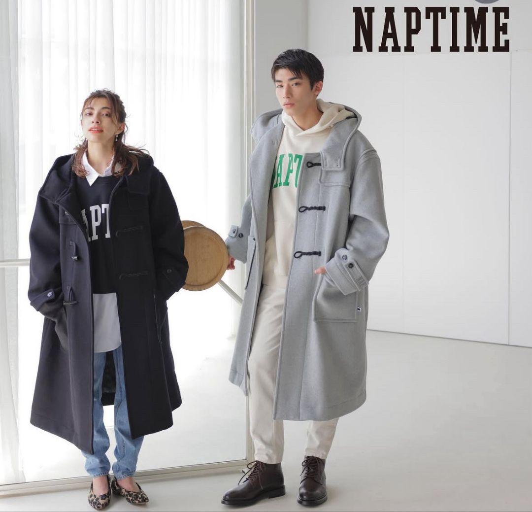 ナップタイム　naptime. Nissy 西島隆弘　コート　黒