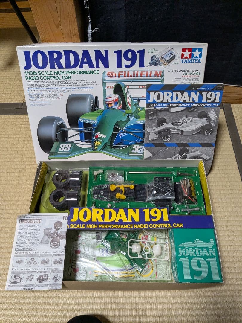 貴重当時物　未使用　1/10 TAMIYA JORDAN 191 ラジコンカー