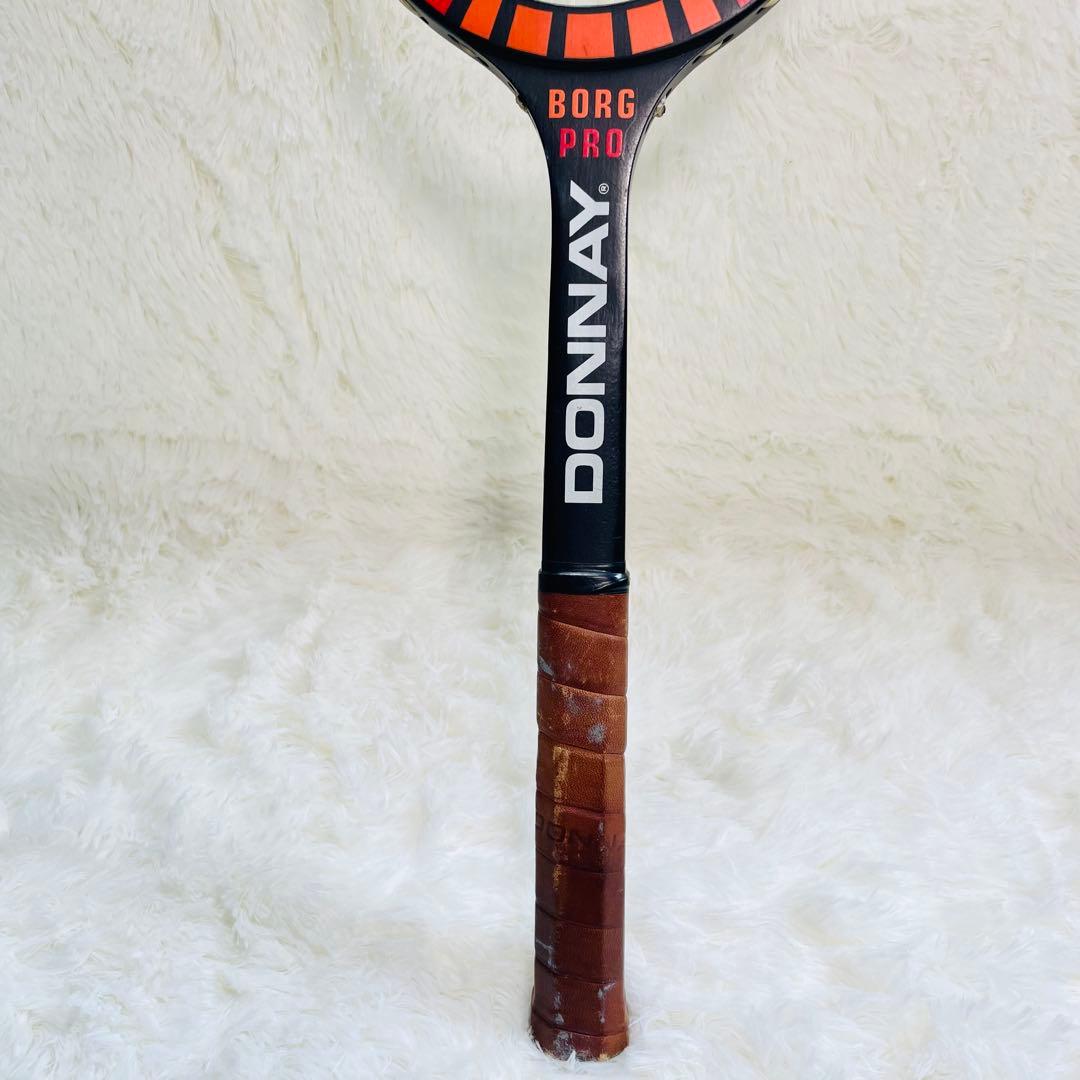 ヴィンテージ　ラケット　donnay borg pro ドネー　ボルグ　プロ