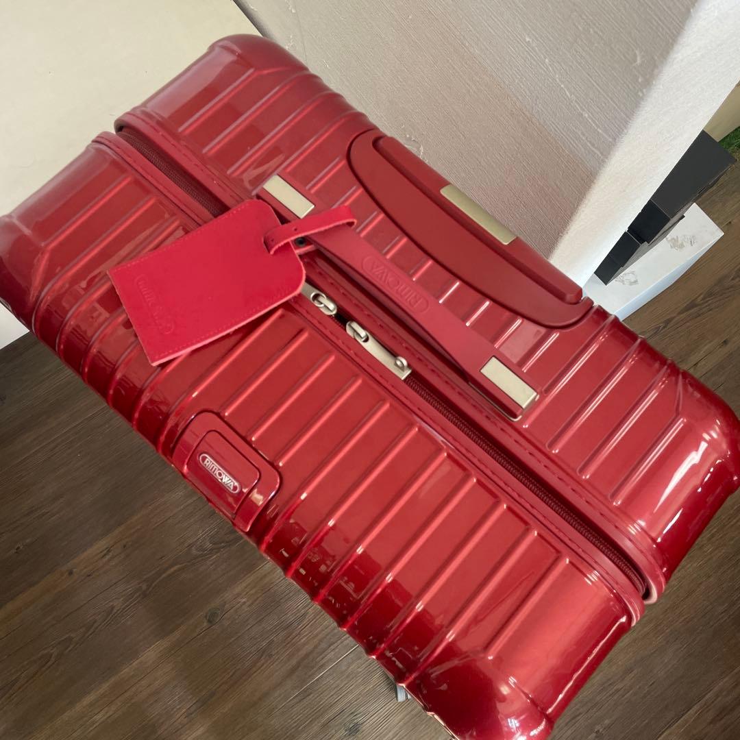 美品 RIMOWA サルサデラックス 87L オリエンタルレッド チェックインL