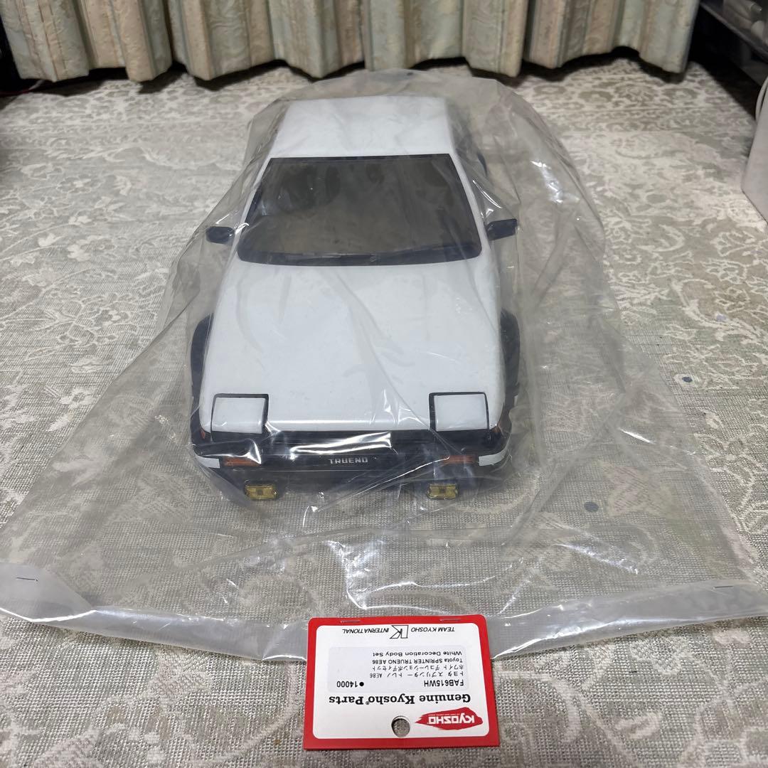 京商トヨタ AE86スプリンタートレノ 1/10 デコレーションボディ新品