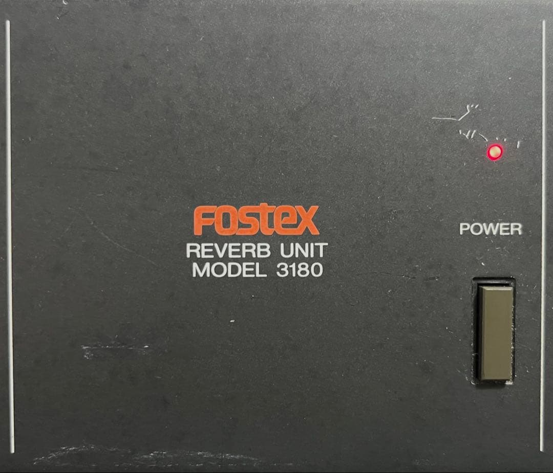 【ヴィンテージ】FOSTEX REVERB UNIT3180 スプリングリバーブ