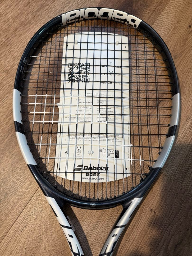 【新品未使用】BabolaT(バボラ) 硬式テニスラケット