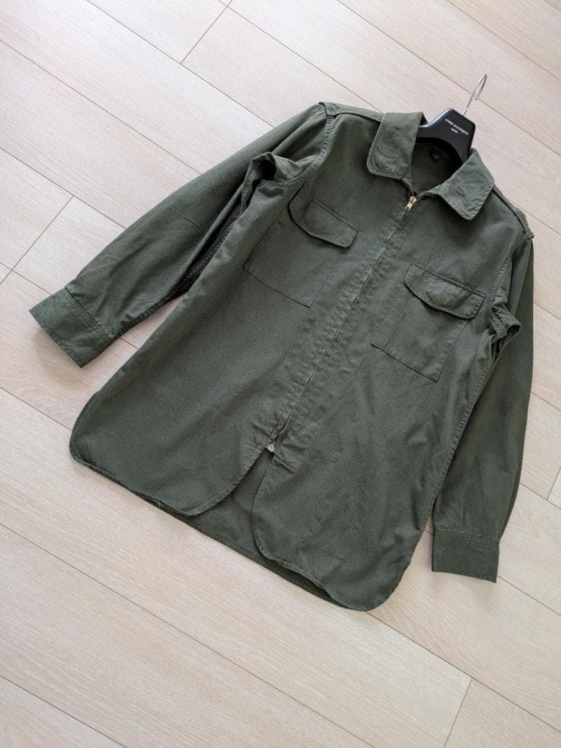 1997年製 防衛庁 官給品 旧型 陸上自衛隊 作業服上衣 OD色 希少品