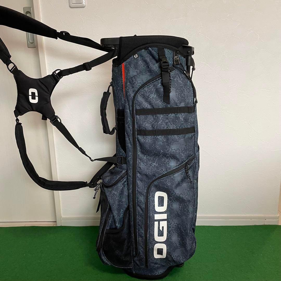 【美品】オジオ OGIO CONVOYシリーズ キャディバッグ スタンド式 軽量