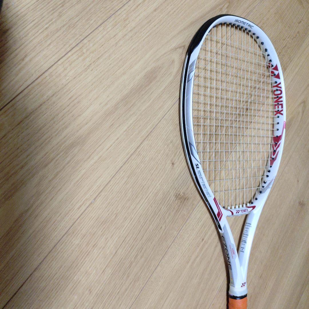 YONEX EZONE 100SL テニスラケット G0 ホワイト×ピンク