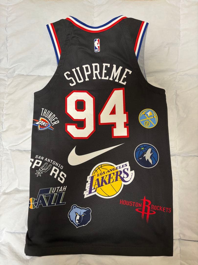 Supreme×NIKE×NBA 2018SS ゲームシャツ　タンクトップ