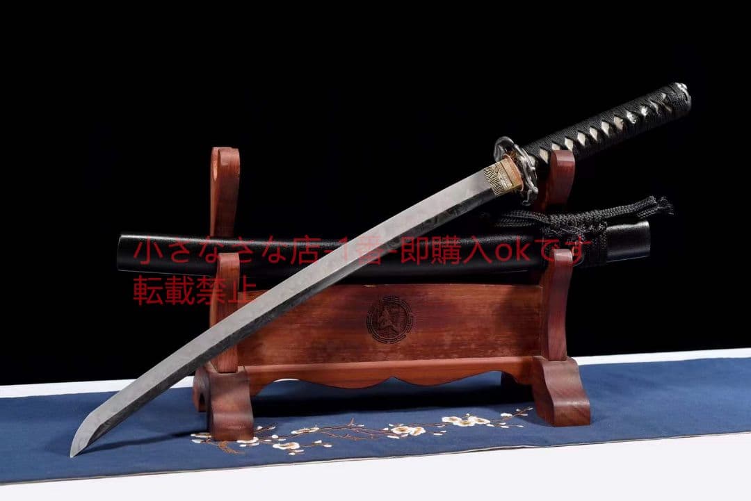 20インチT 10武士の刀を燃やす【ニシキヘビ】 古兵器 武具 刀装具 日本刀