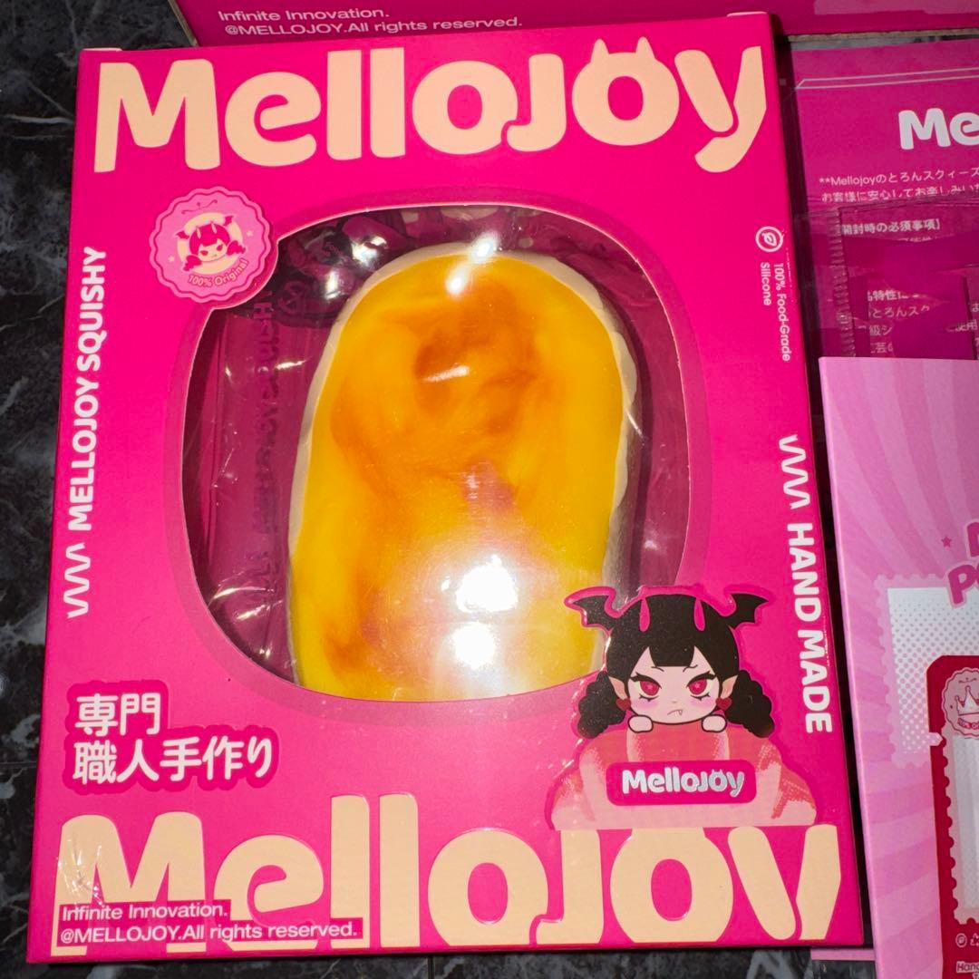 mellojoy 半熟チーズ　スフレ　スクイーズ　未開封　チーズ