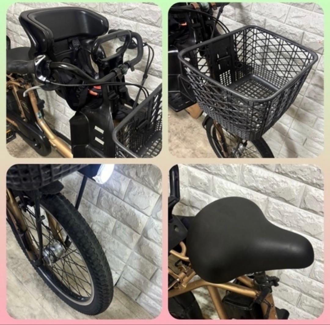 ✨Panasonic電動自転車ギュット 子供乗せ✨完成車配送✨美品✨室内保管✨