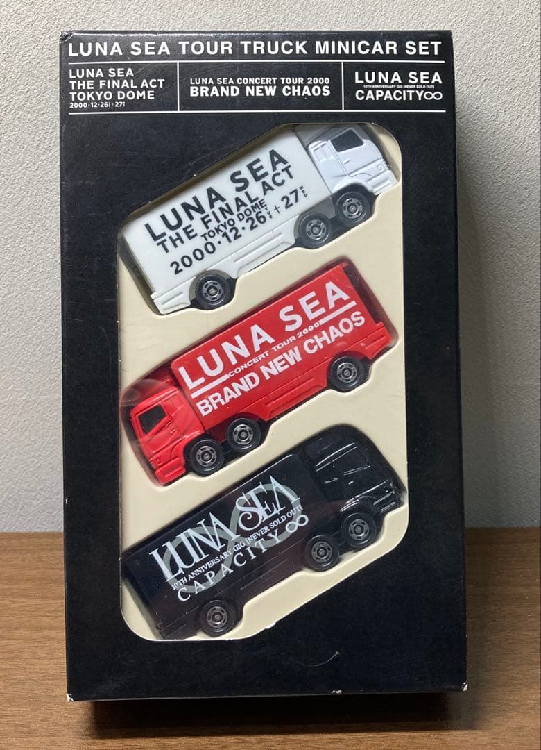 【オマケ付】LUNA SEA TOUR TRUCK ミニカーセット　トミカ3台