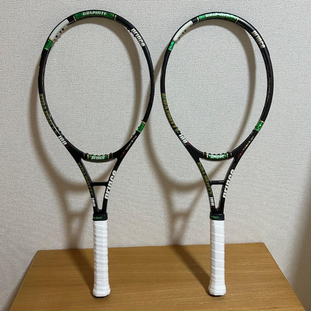 【2本セット】Prince／ラケット　GRAPHITE 100T exo3／G2