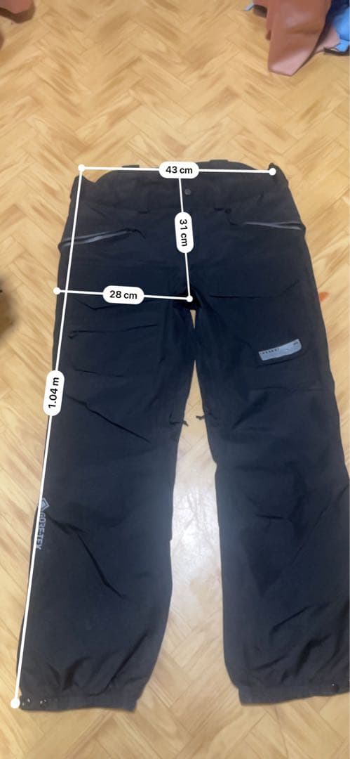 GORE-TEX スノーボードパンツ メンズ