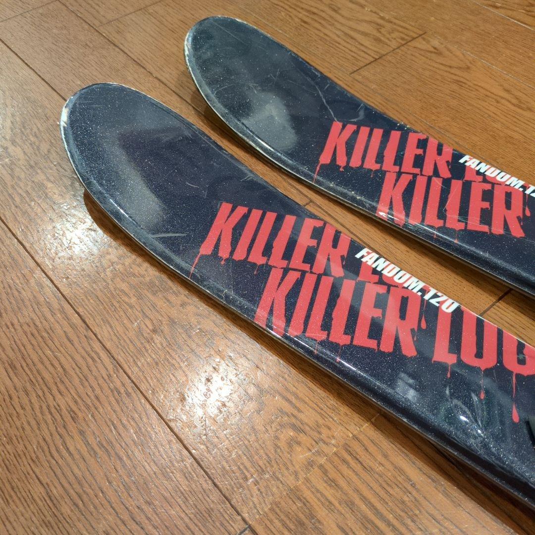 稀少 KILLER LOOP キラーループ 120cm ミッドスキー