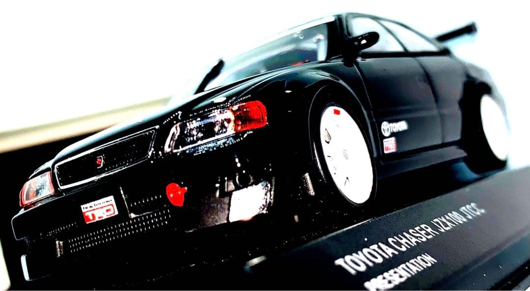 京商 トヨタ チェイサー JZX100 JTCC 1/43 テストカー 100系
