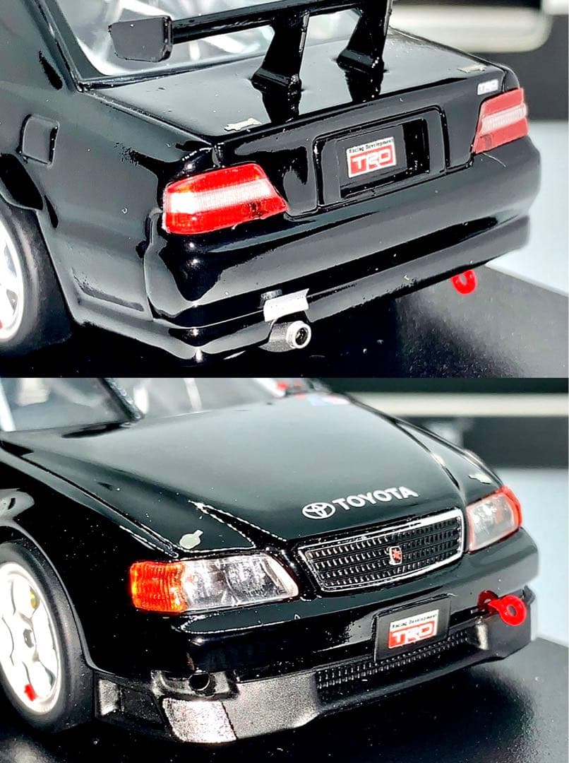京商 トヨタ チェイサー JZX100 JTCC 1/43 テストカー 100系