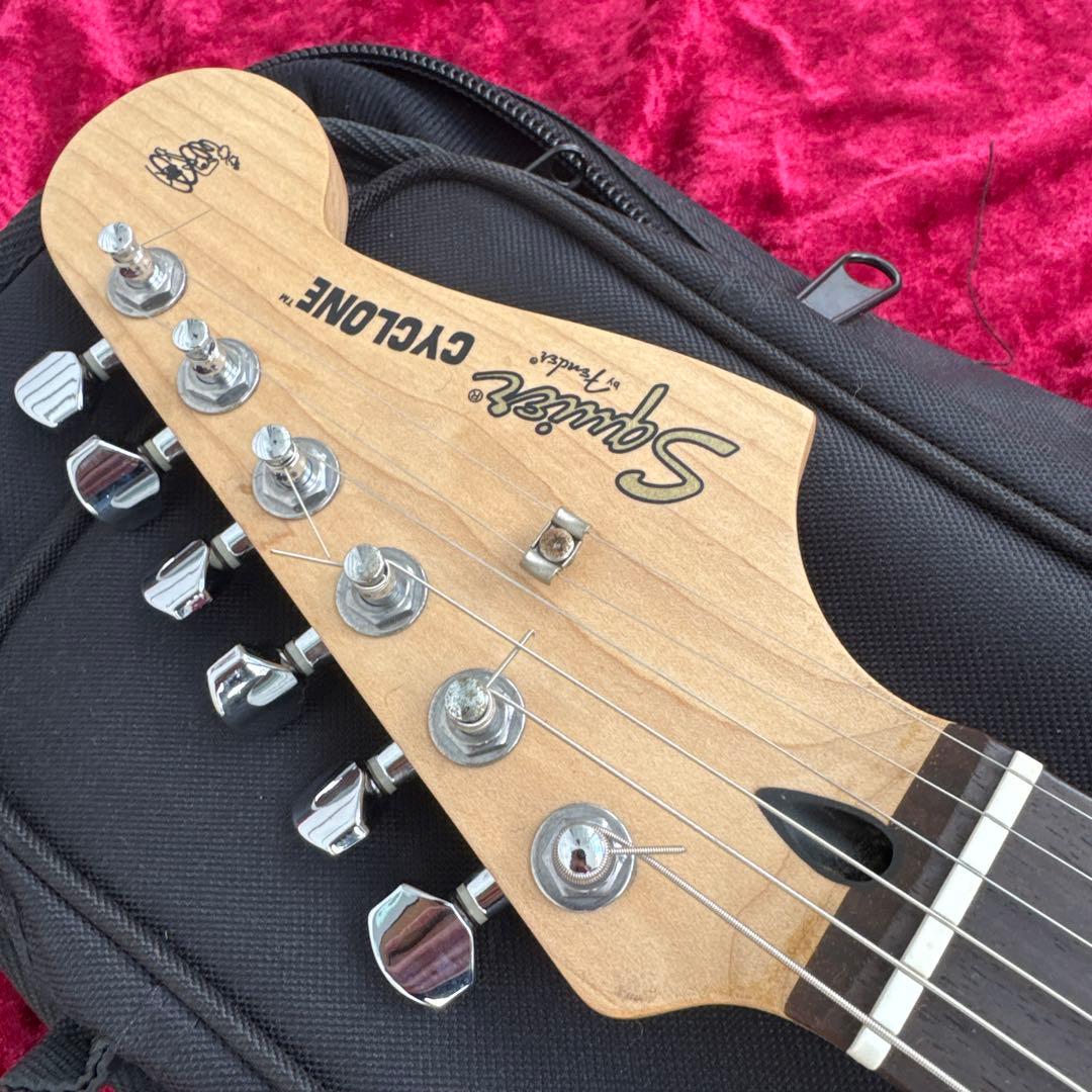 美品 メンテ済 Squier by Fender FSR CYCLONE BLK