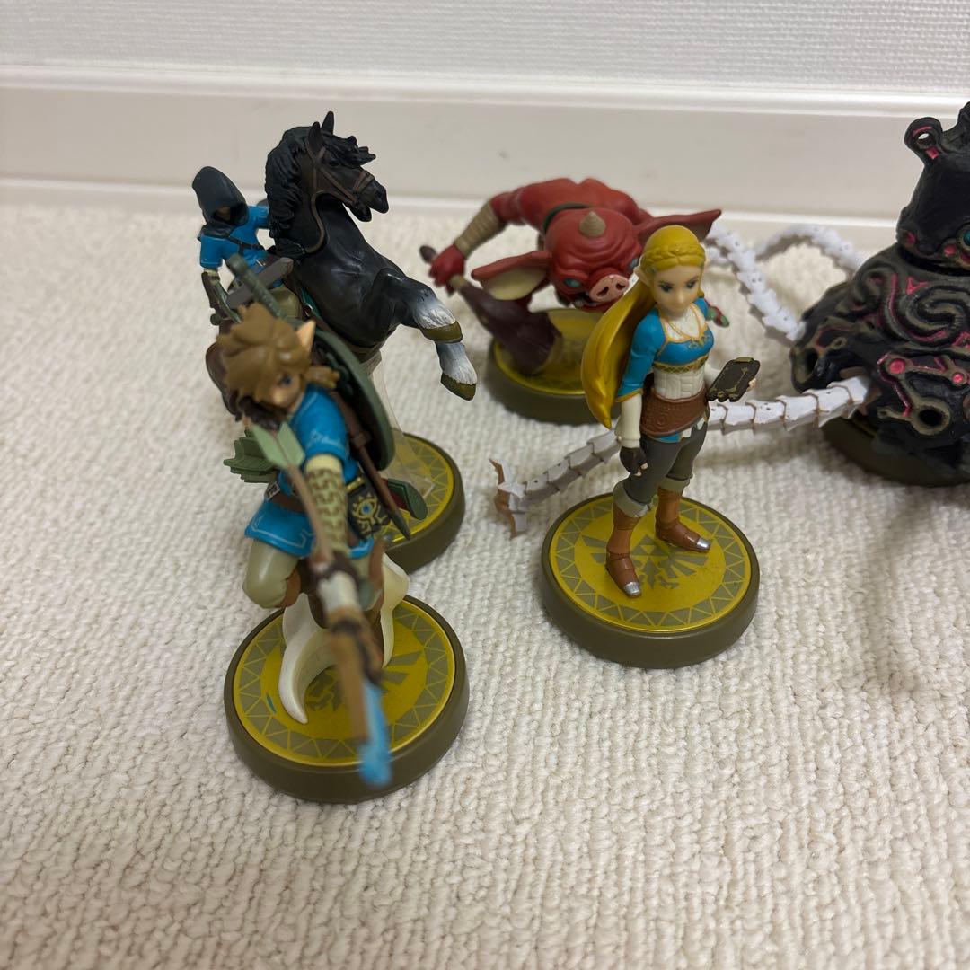 ゼルダの伝説 アミーボフィギュアセット 7体