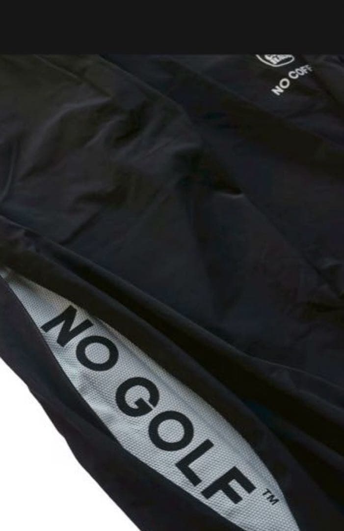 希少/NO GOLF WINDBREAKER PANT - Black L