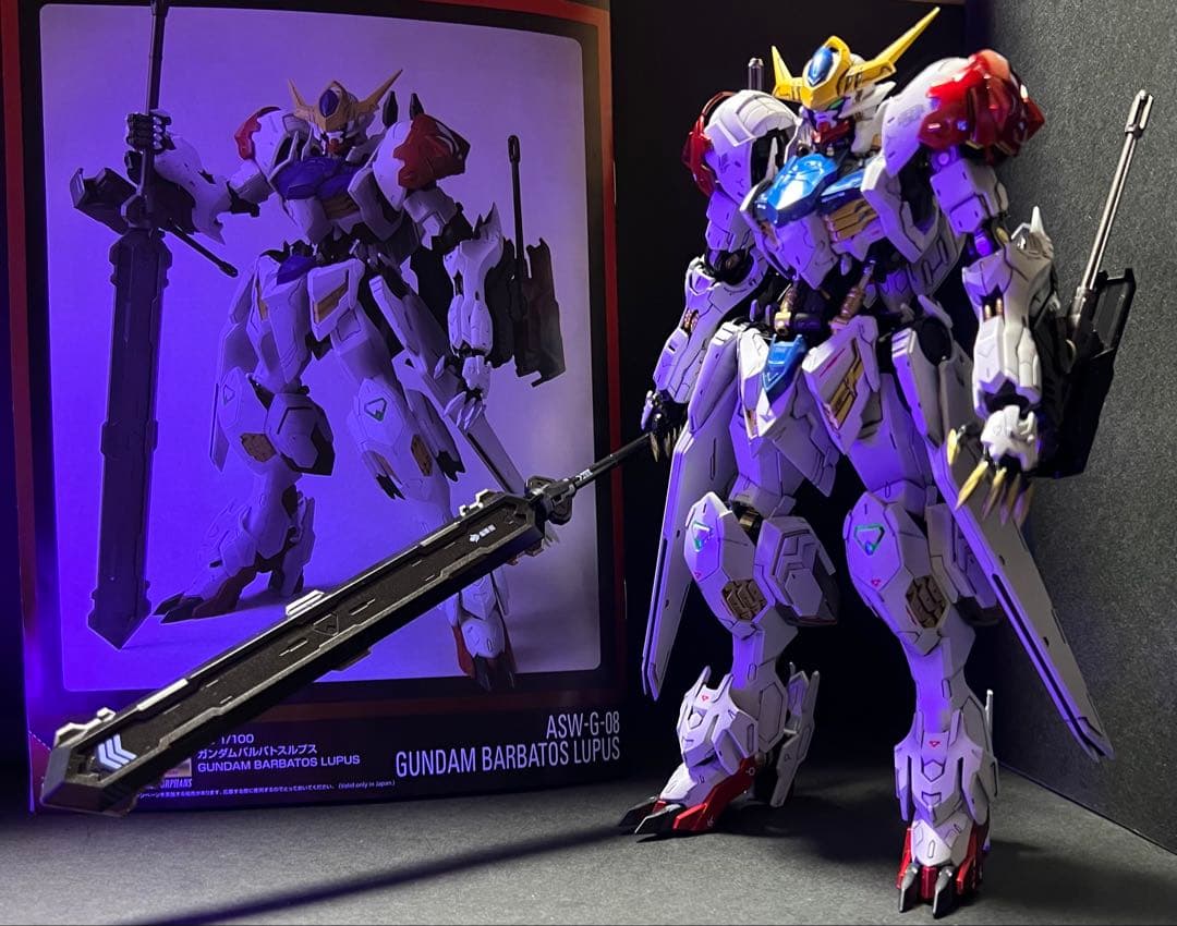 テツlove　MG 1/100 ガンダムバルバトスルプス 塗装完成品