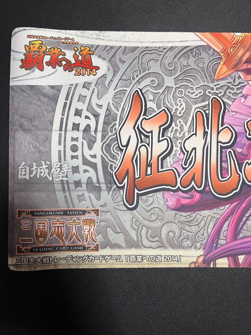【非売品・全国大会賞品】征北将軍（陸抗）三国志大戦TCG 称号プレイマット