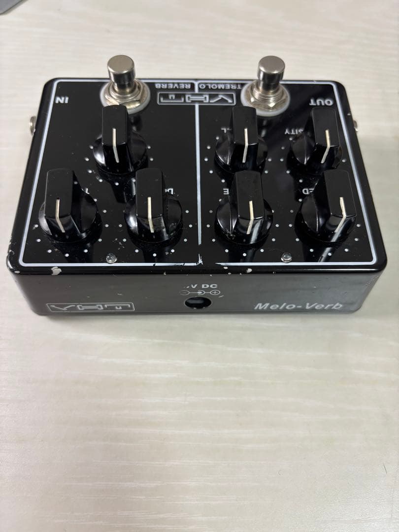 ギター vht Melo-Verb Tremolo+Reverb Pedal