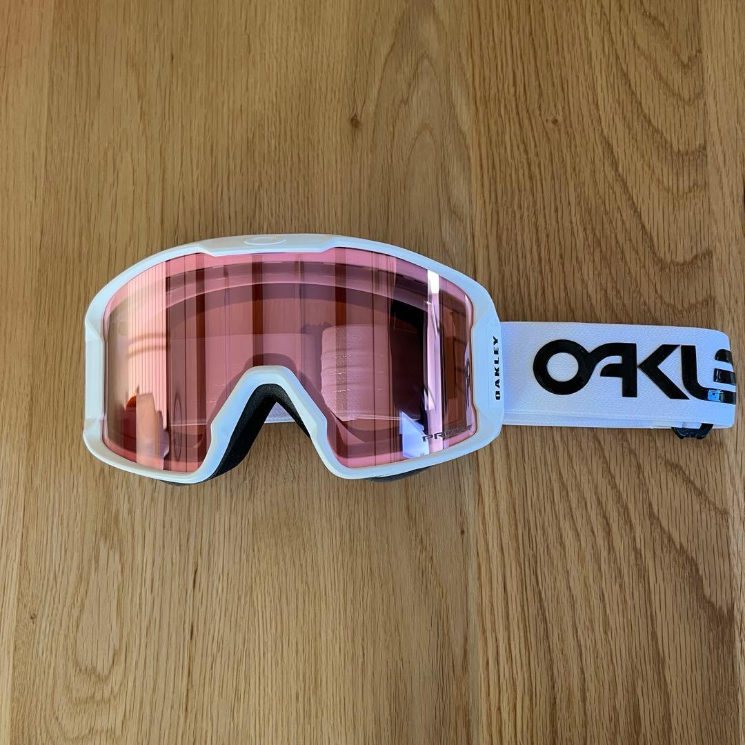 スキー・スノーボードアクセサリー OAKLEY LINEMINER M FACTORY PIROT WHITE