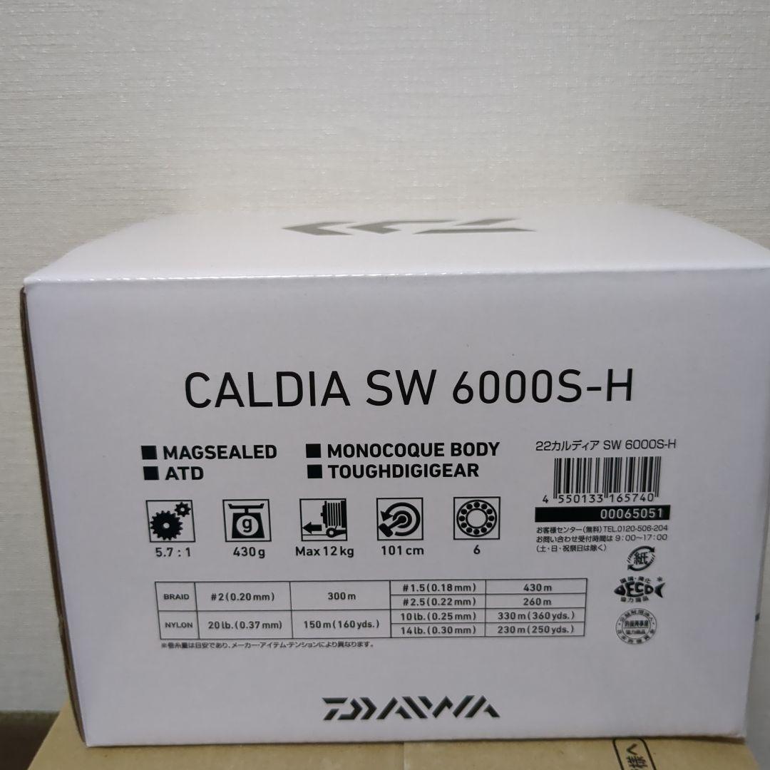 【新品・未使用】ダイワ 22 カルディア SW 6000S-H