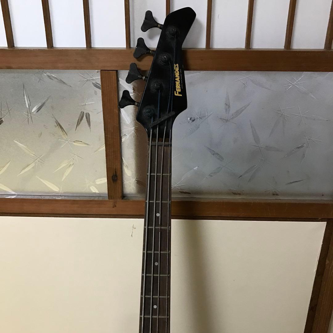 FERNANDES エレキベース 黒 4弦